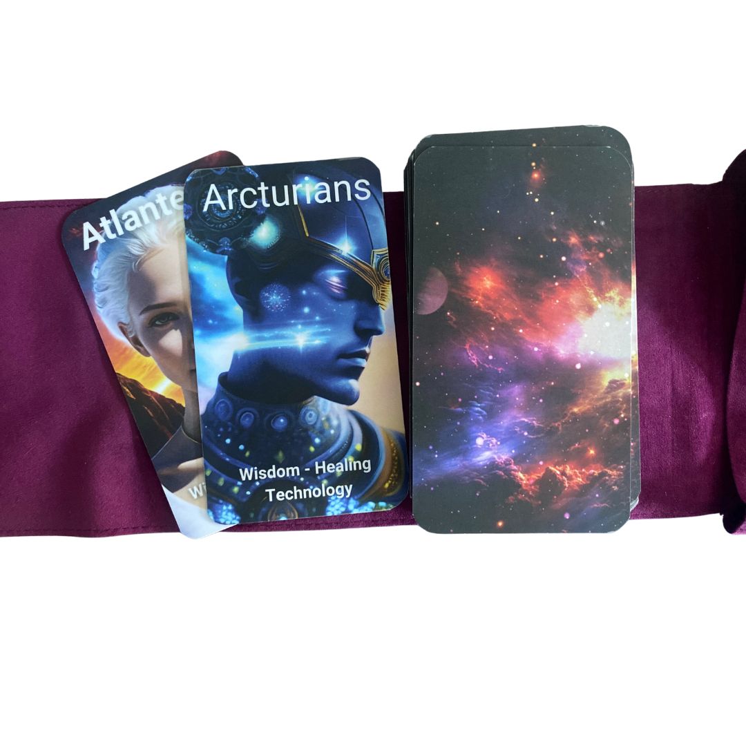 Magical Cosmic Being Oracle Cards – 44-Card Deck To Awaken Your Divine ...